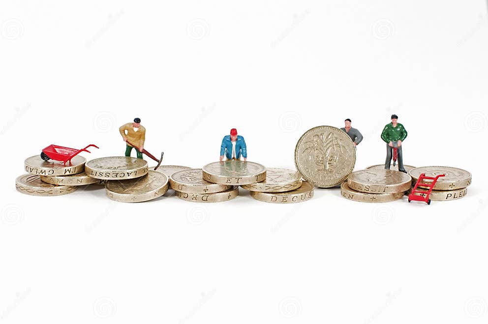 Working with Money stock photo. Image of financial, model - 24057468