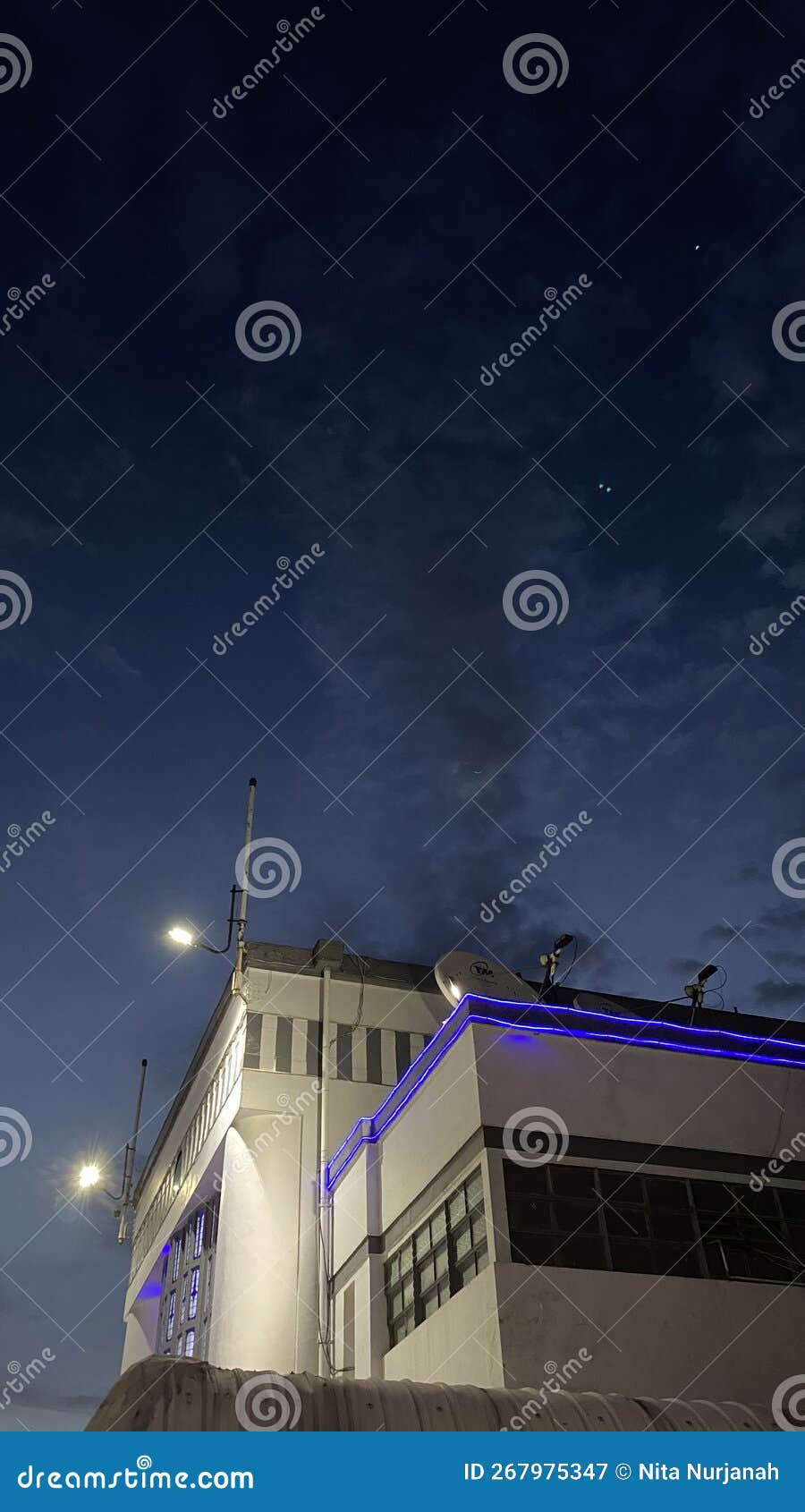 Working on the night editorial photography. Image of bulding - 267975347