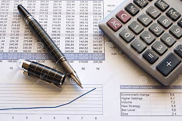 Working on numbers stock photo. Image of close, office - 1984762