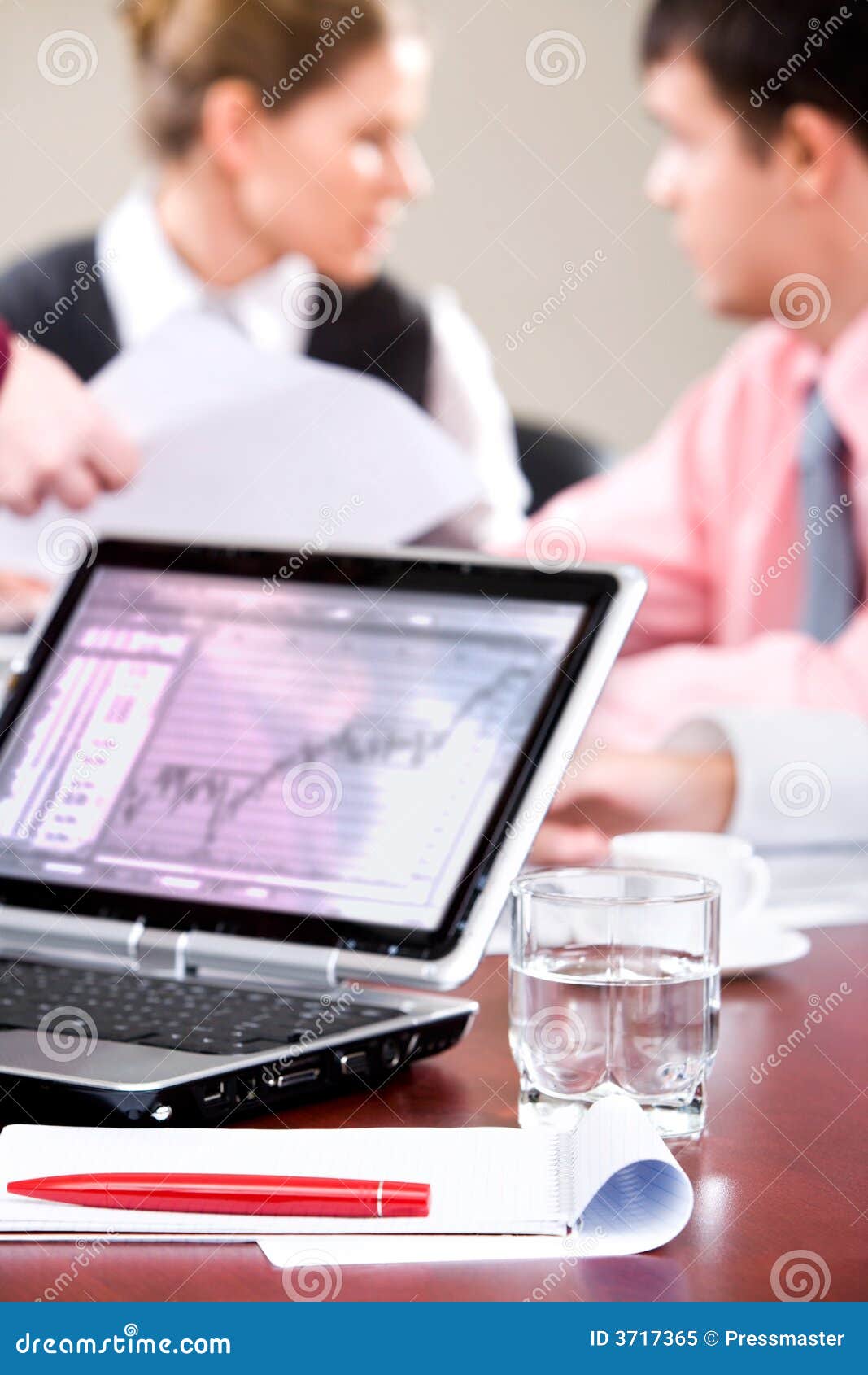 Working object stock image. Image of laptop, partner, businesspeople ...