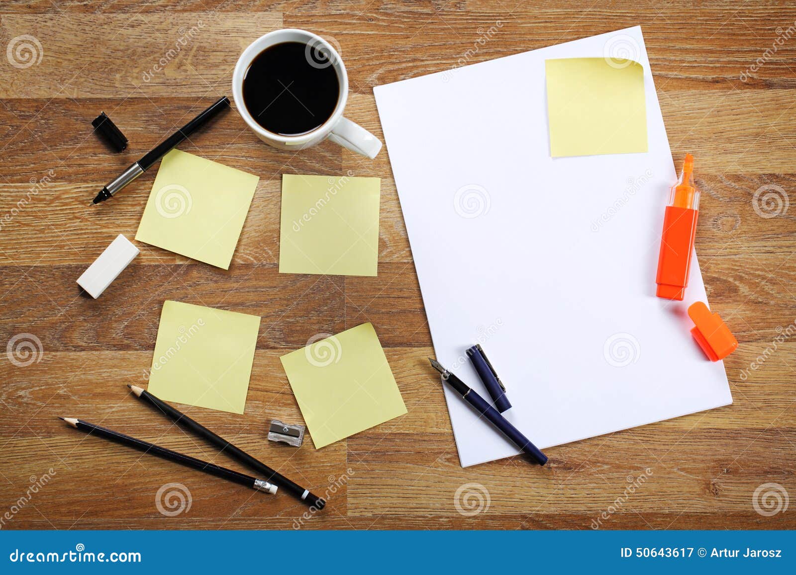 Working on an office table stock image. Image of background - 50643617
