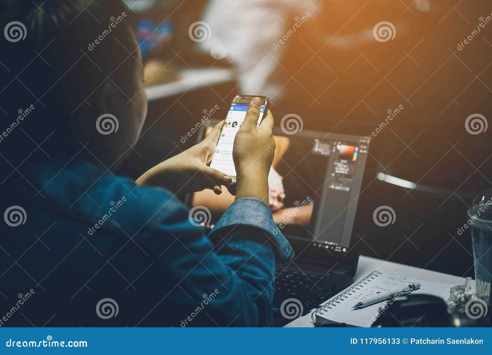 Working in Office and Work Tolerance Stock Image - Image of ...