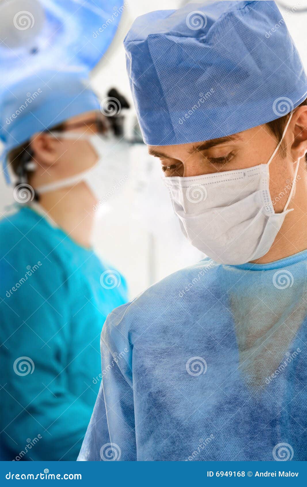 Working in operation room stock photo. Image of masks - 6949168