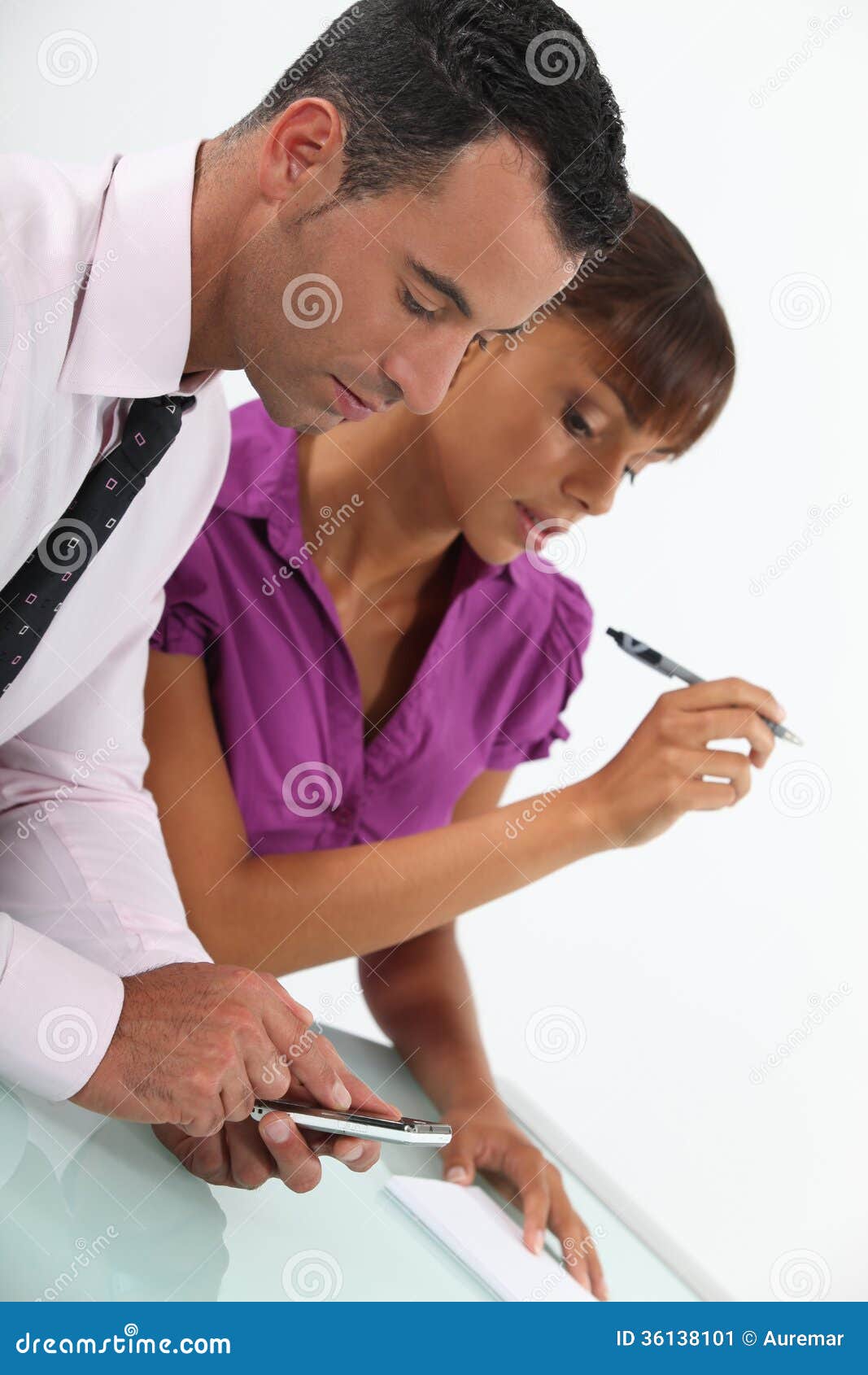 Working out a budget stock image. Image of colleagues - 36138101