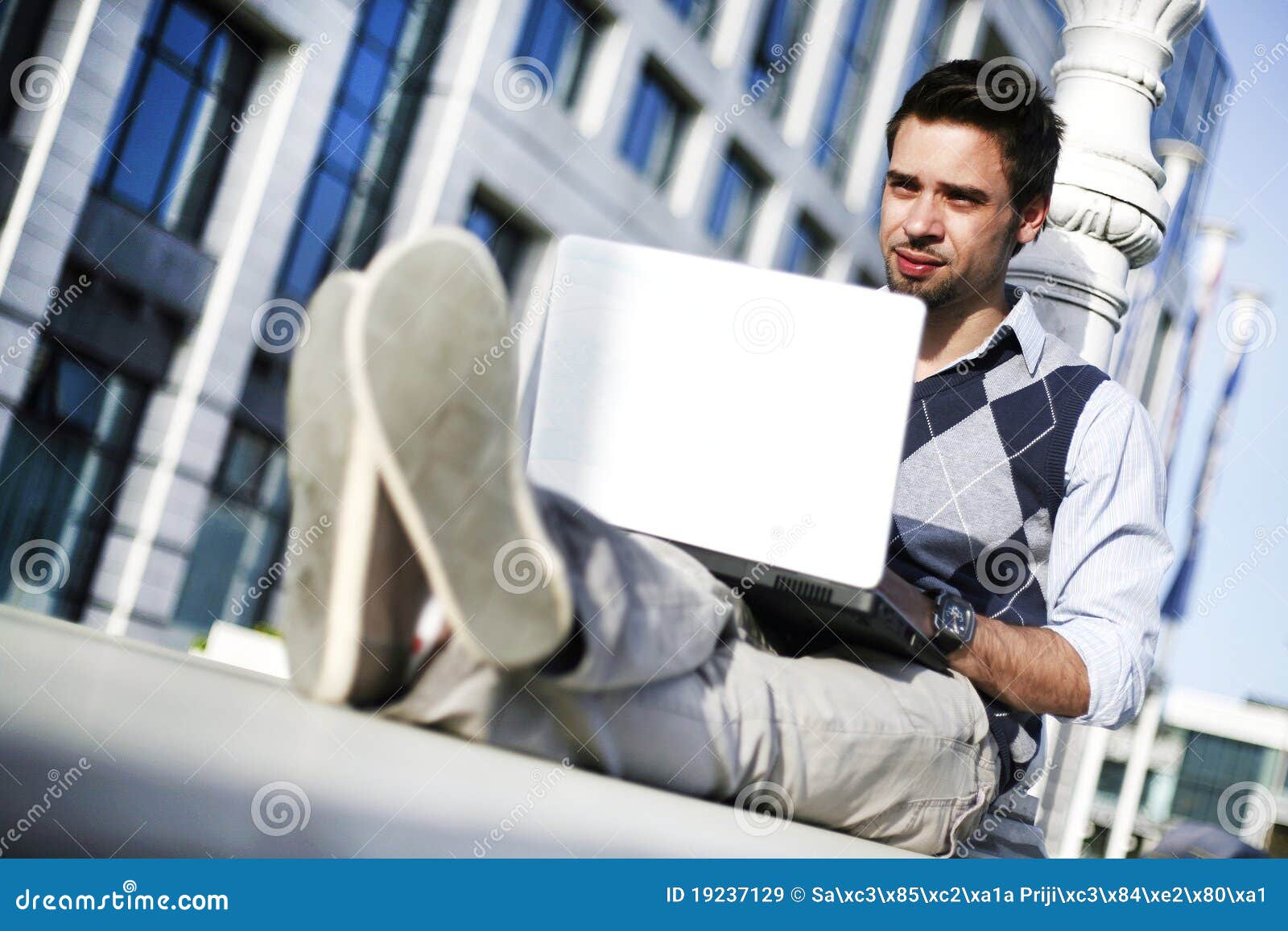 Working outside stock image. Image of work, assignment - 19237129