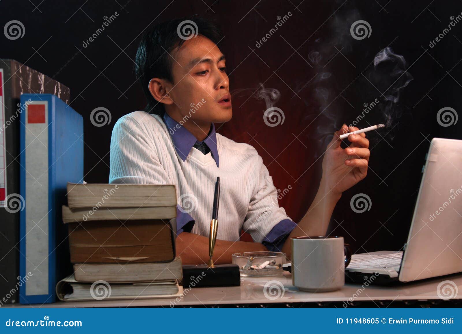 Working overtime stock image. Image of portrait, laptop - 11948605