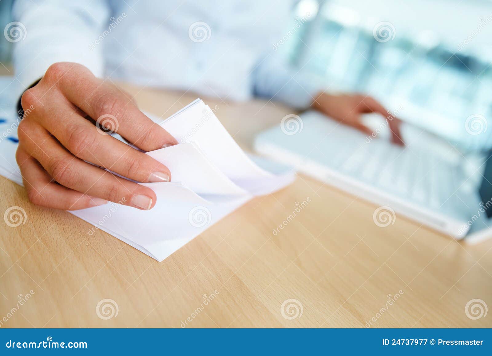 Working with papers stock image. Image of busy, focus - 24737977