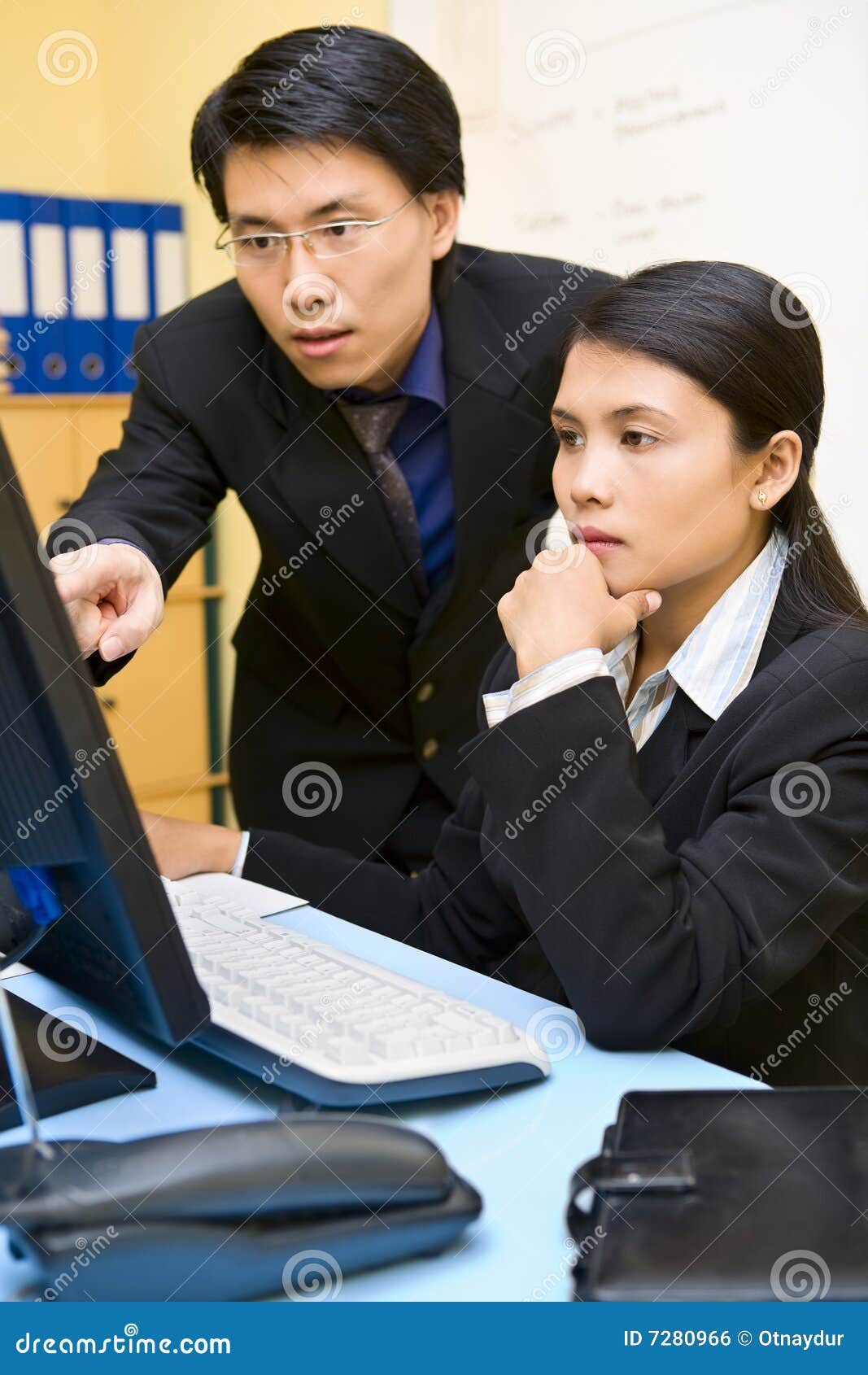 Working with Partner in Office Stock Photo - Image of people, male: 7280966