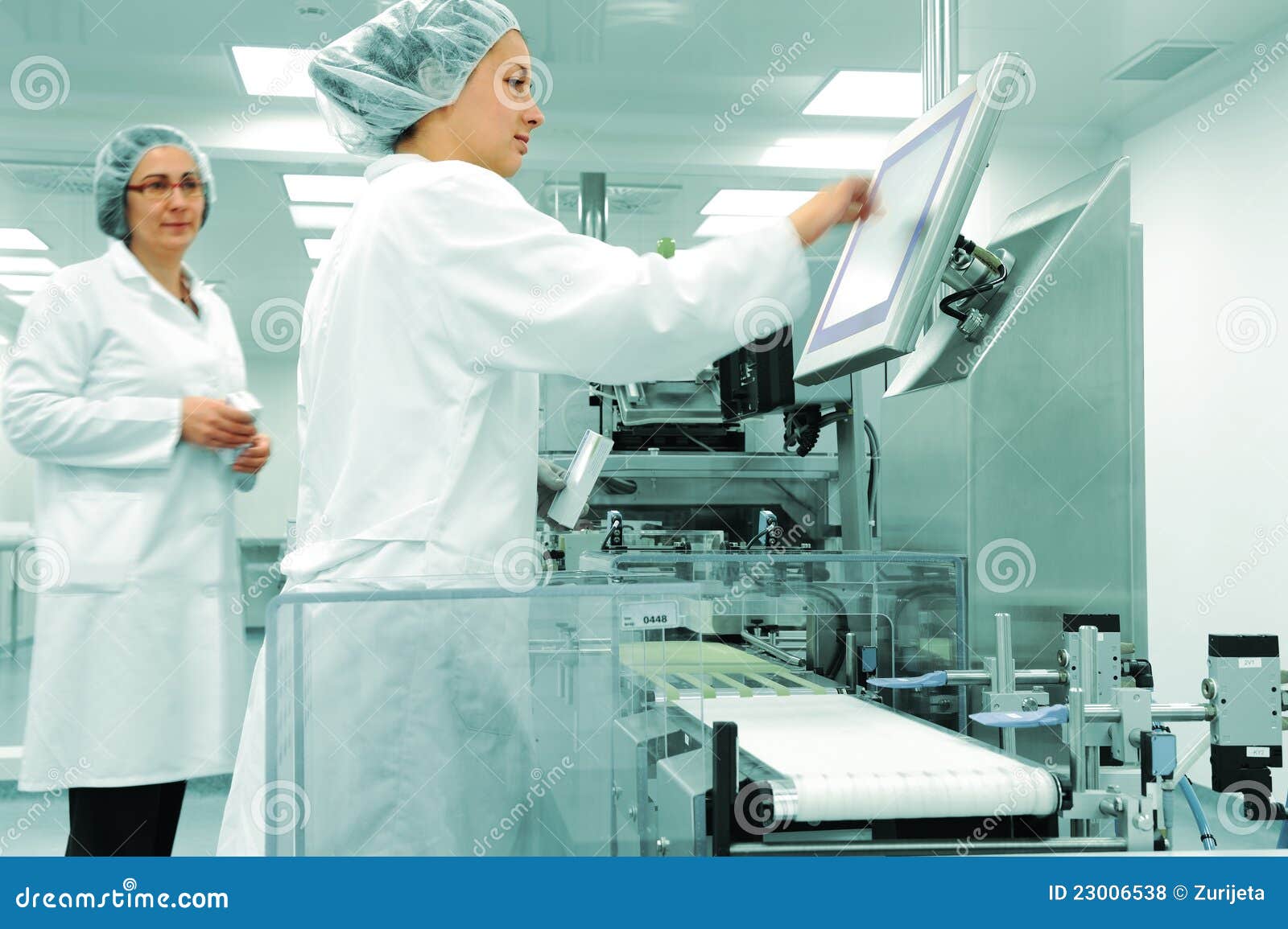 Working People at Production Line Stock Photo - Image of complicated ...
