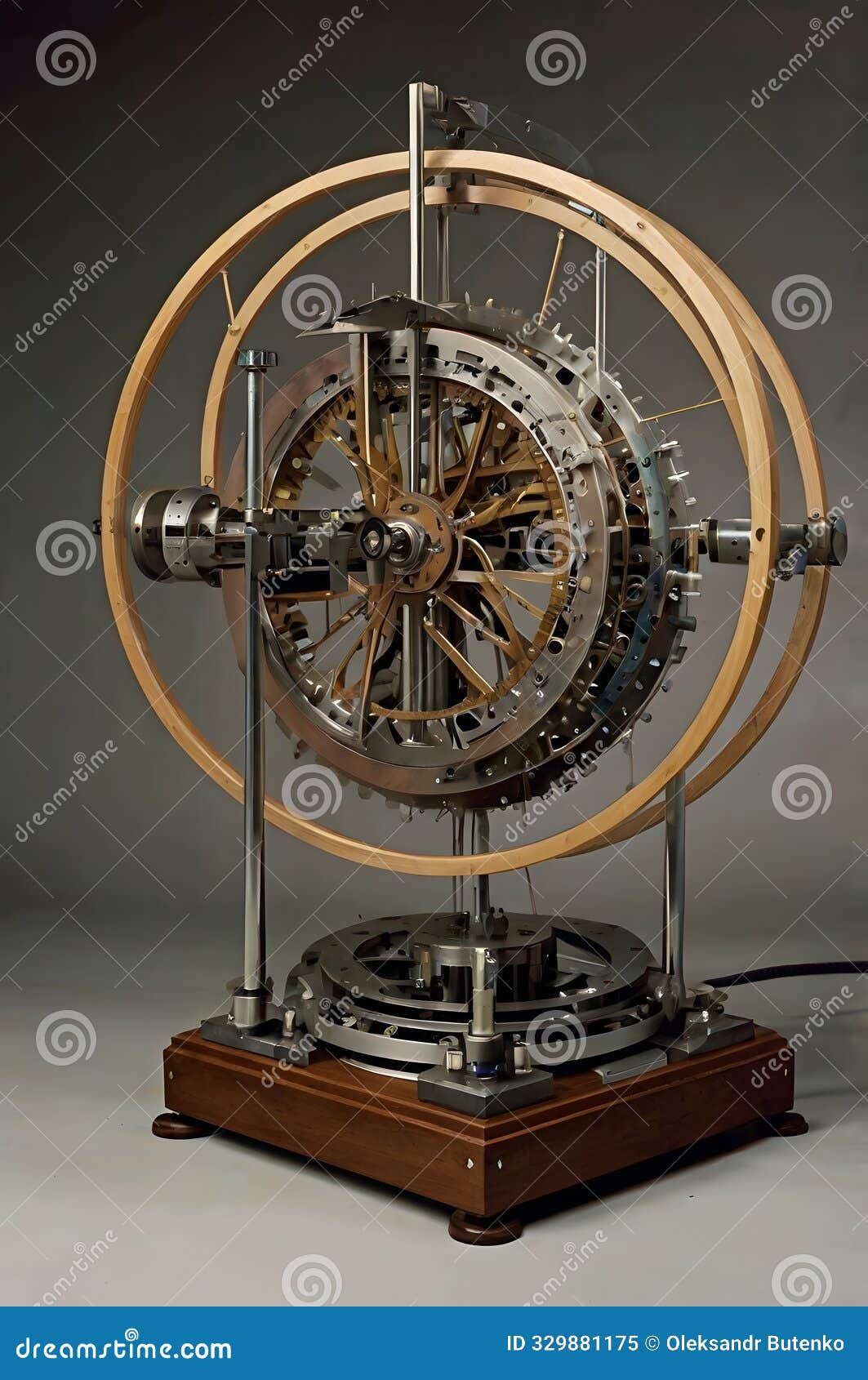 A Working Perpetual Motion Machine Stock Illustration - Illustration of ...