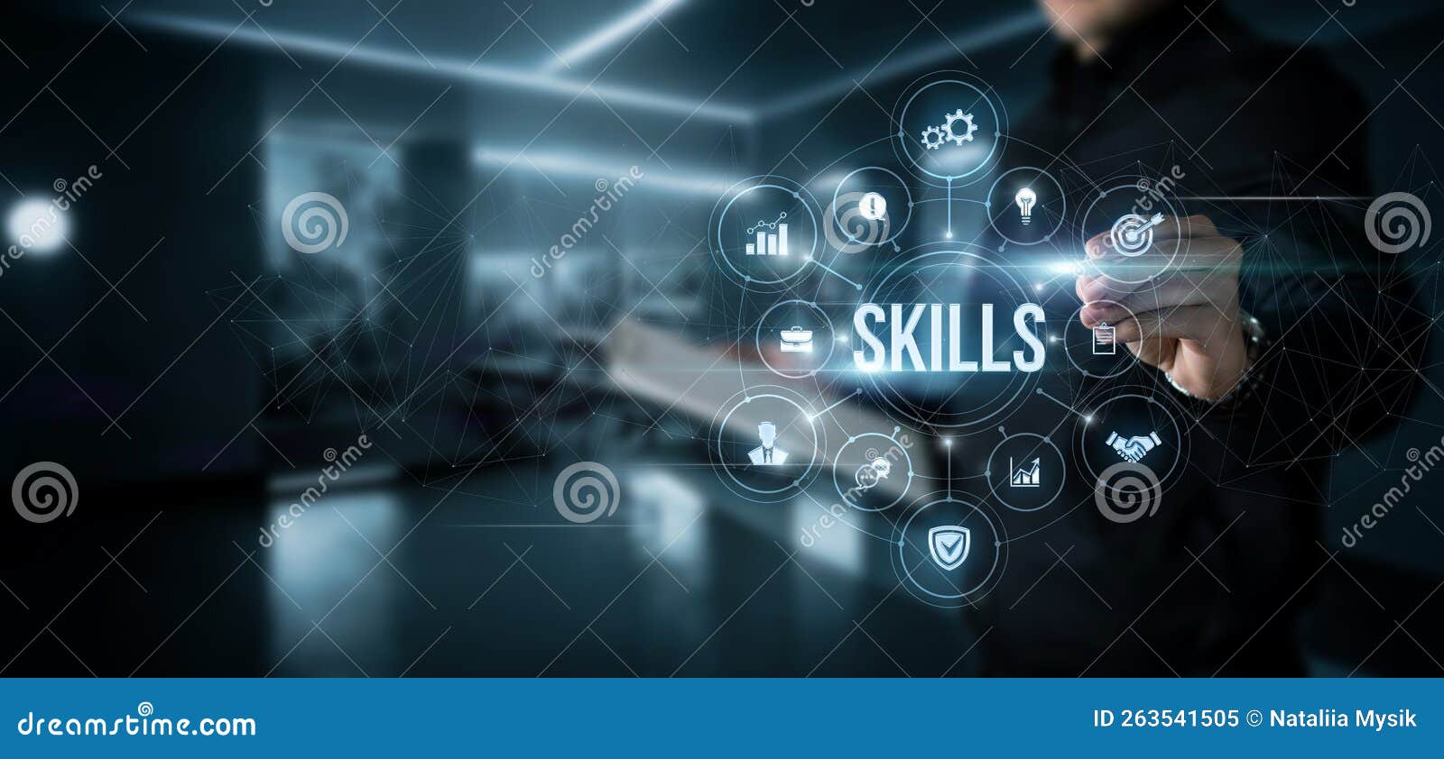 Working with Personal Development Education Skills Stock Image - Image ...