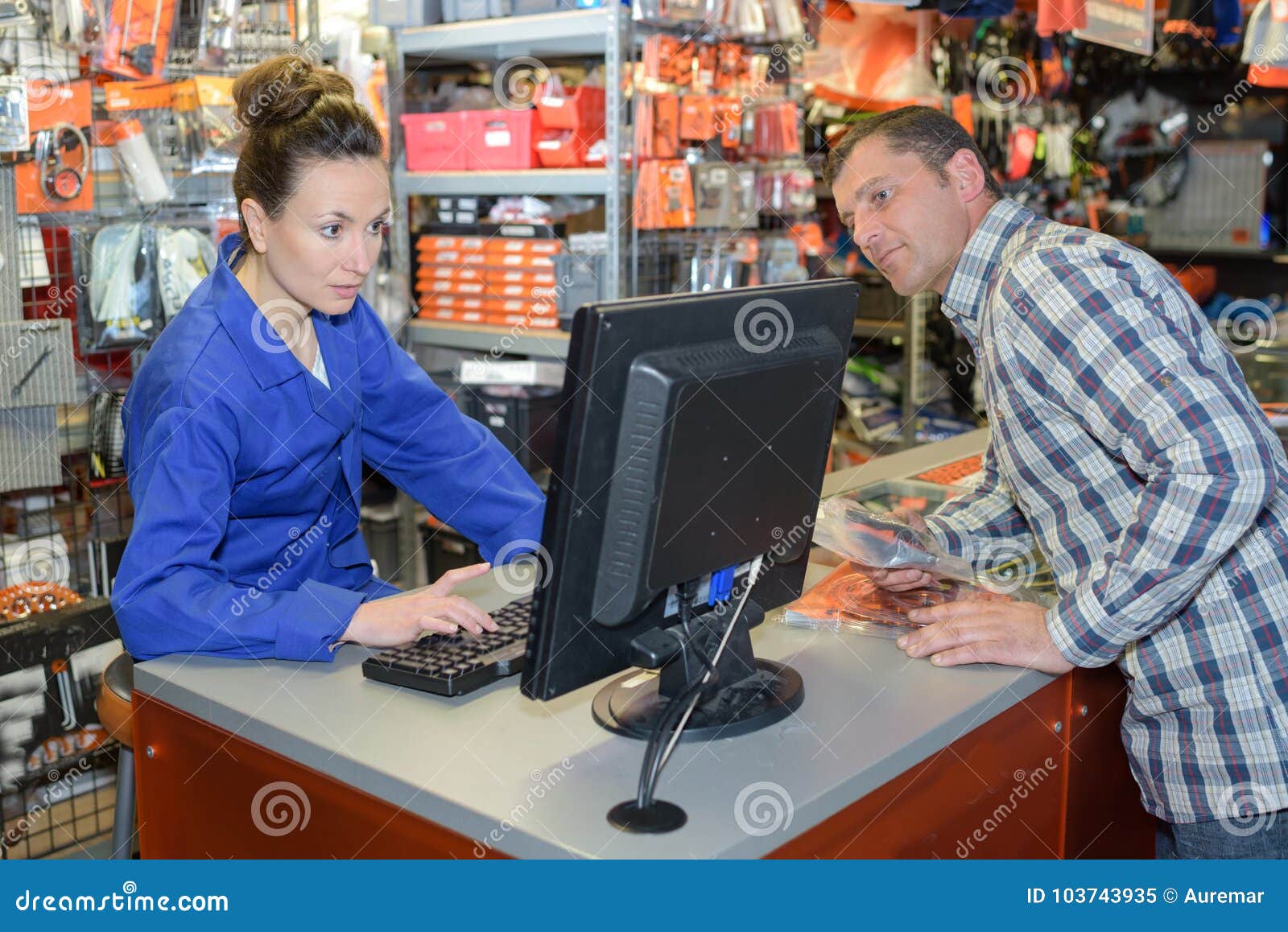 Working Place at Repair Garage Stock Image - Image of store, hammer ...