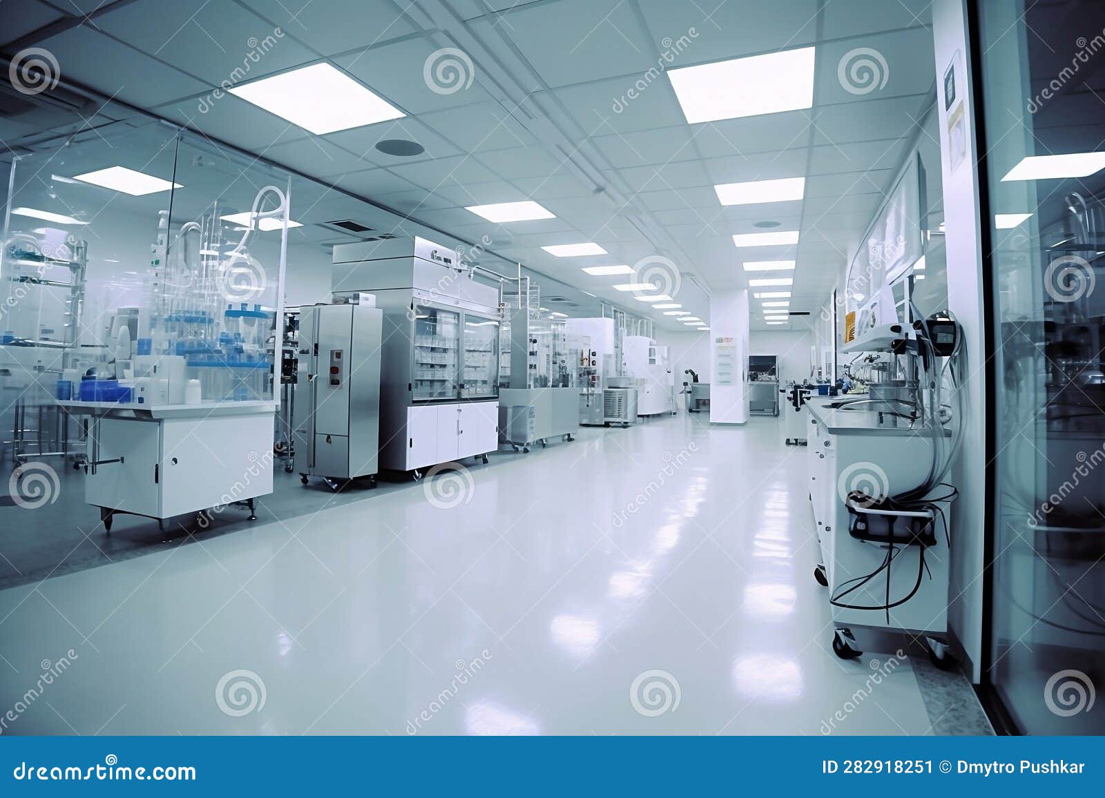 Working Premises of Contemporary Technological Laboratory. Ai ...