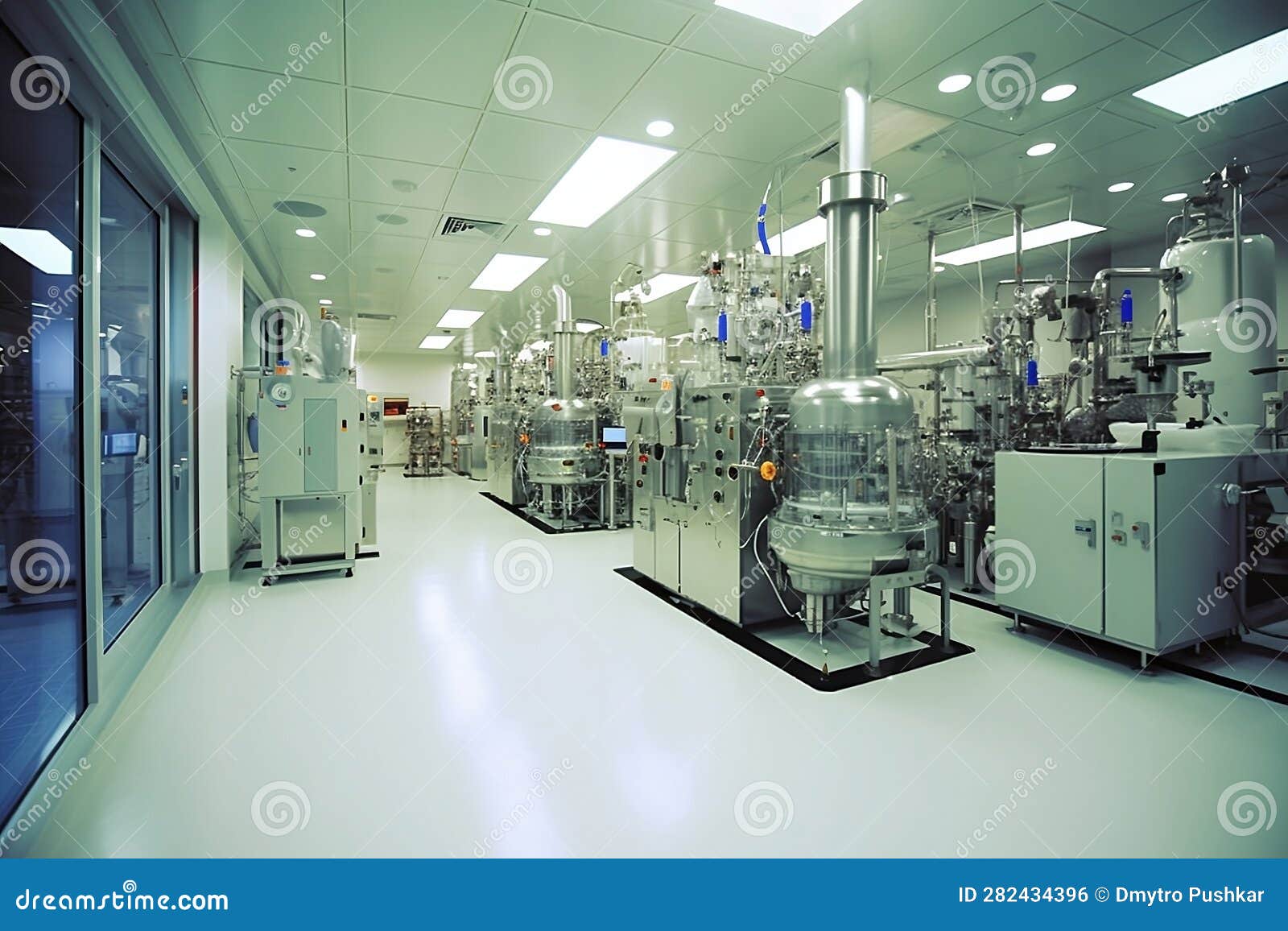 Working Premises of Contemporary Technological Laboratory. Ai ...