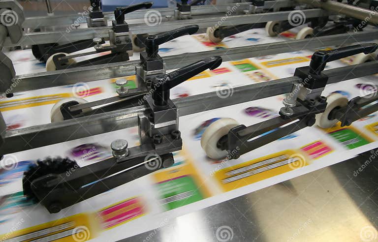 Working print machine stock photo. Image of manufacturing - 9138898