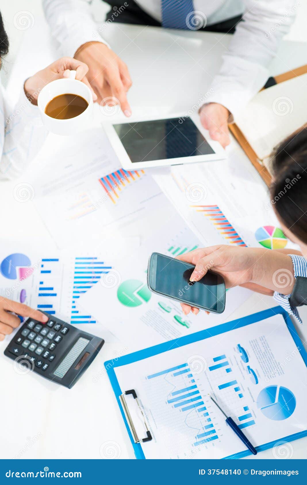 Working process stock photo. Image of colleagues, holding - 37548140