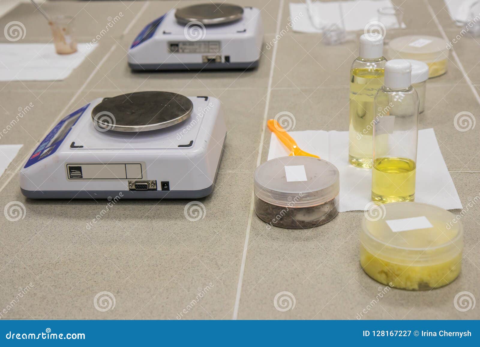 Working Process in Nanotechnology Laboratory of Cosmetic Production ... Working Process in Nanotechnology Laboratory of Cosmetic Production ...