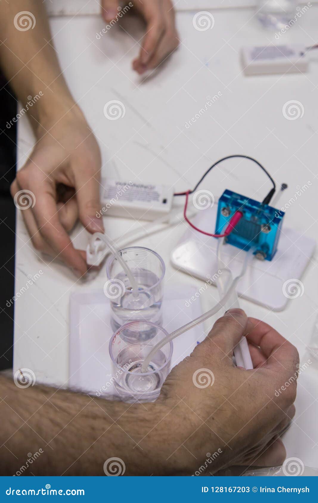 Working Process in Nanotechnology Laboratory of Hydrogen Energy Stock ... Working Process in Nanotechnology Laboratory of Hydrogen Energy Stock ...