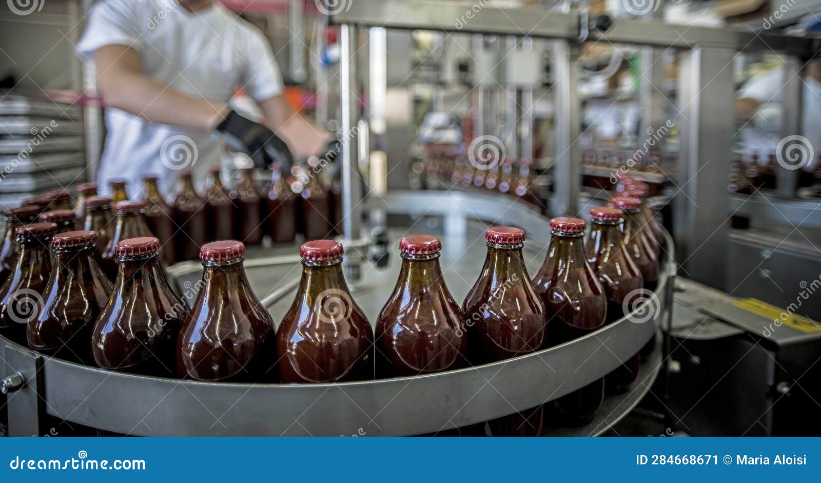 The Working Process of Production of Tomatoes To Canned Food and ...