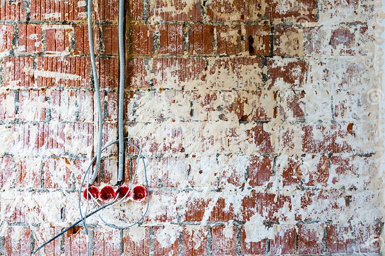 Working Process To Groove or Wall Chasing for Electrical, Internet ...