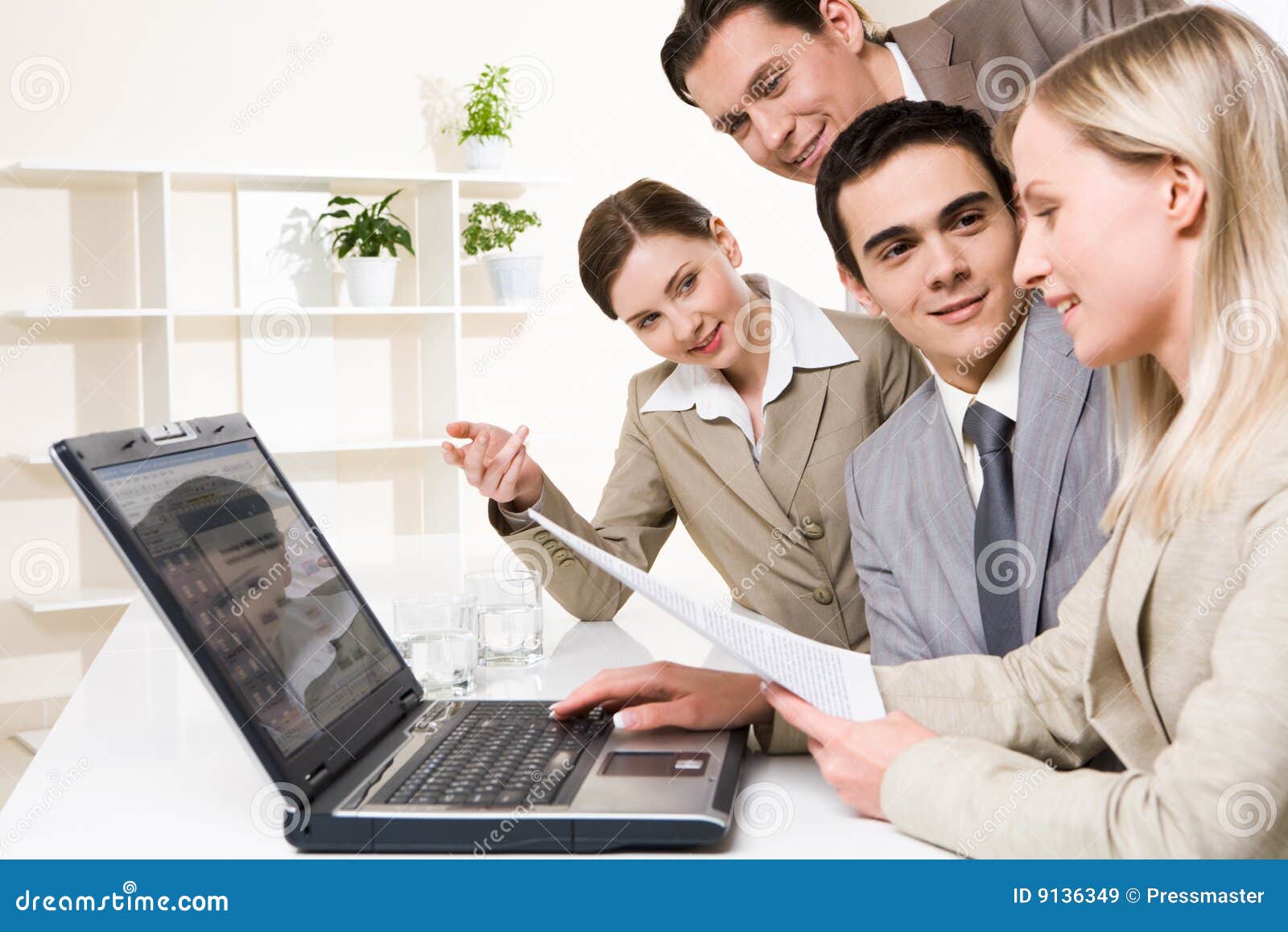 Working at project stock image. Image of consulting, person - 9136349