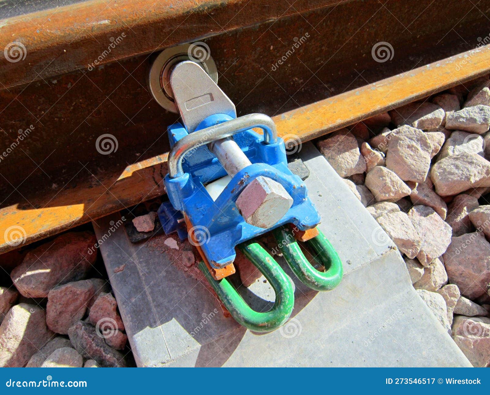 Working on Railway Track Engineering in the UK Stock Image - Image of ...