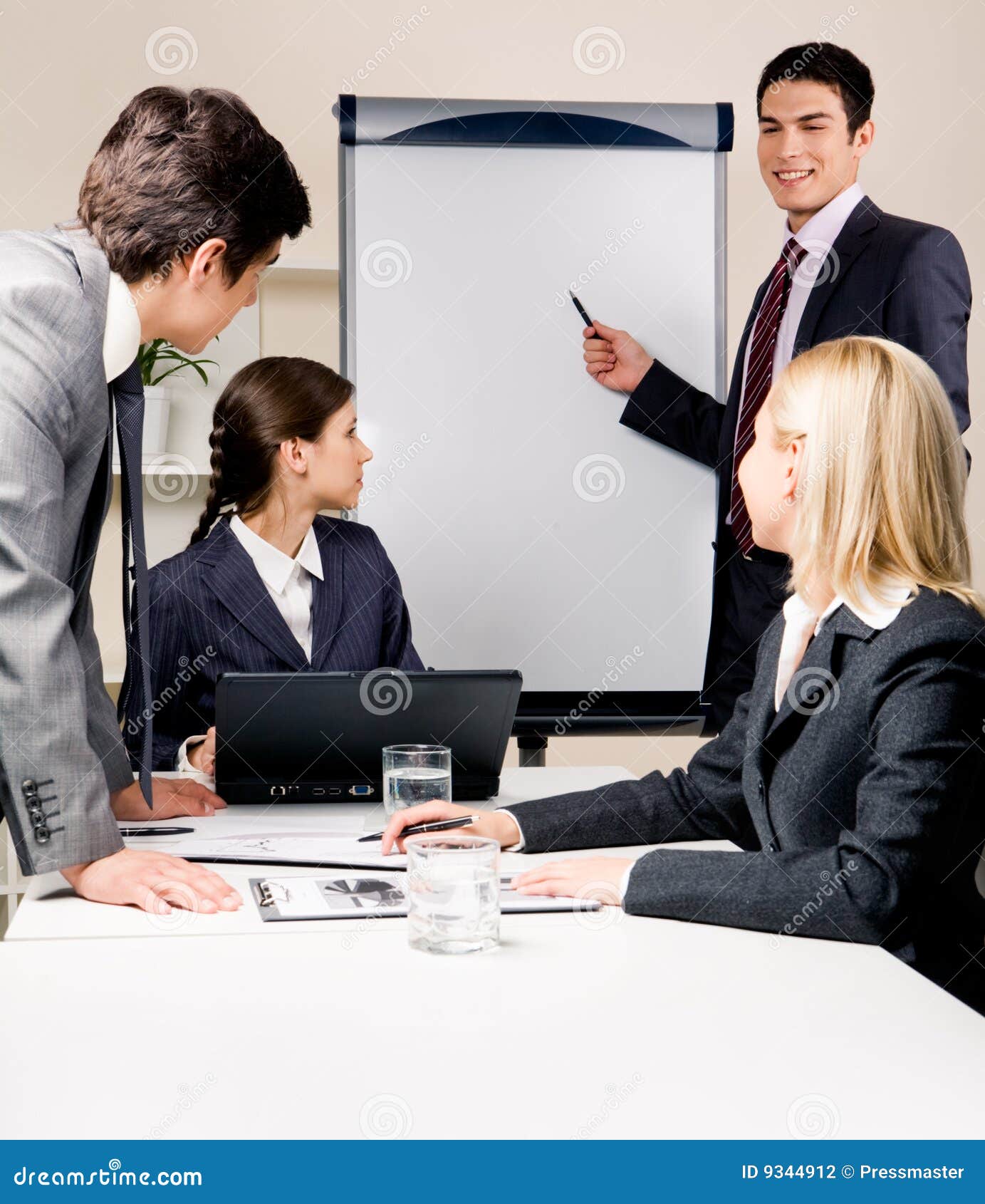 Working seminar stock photo. Image of education, corporate - 9344912