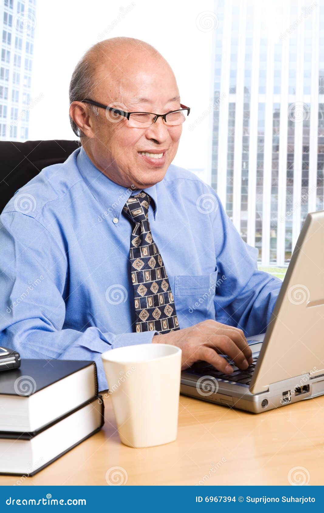 Working Senior Asian Businessman Stock Photo - Image of happy, computer ... Working Senior Asian Businessman Stock Photo - Image of happy, computer ...
