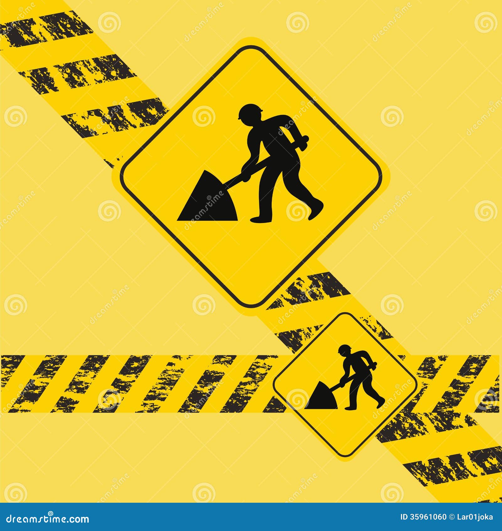 Working signal stock vector. Illustration of message - 35961060