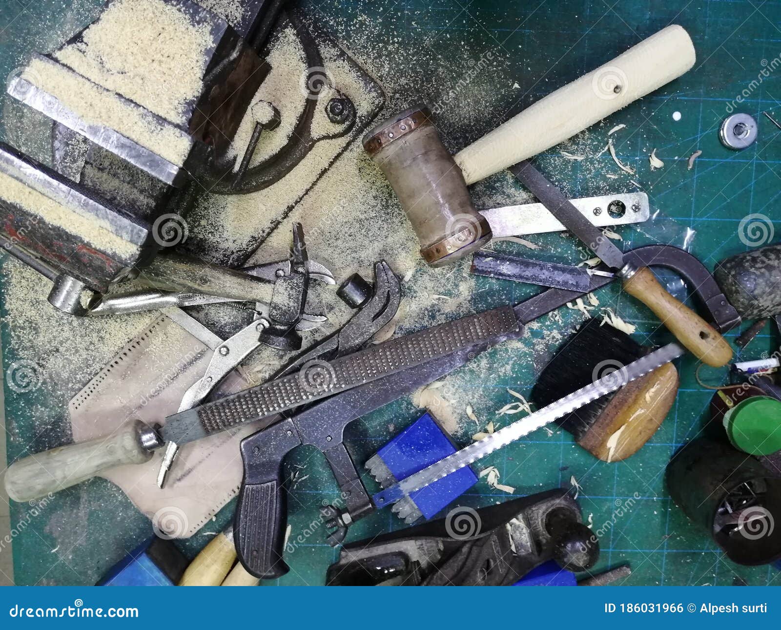 Working space tool messing stock photo. Image of messing - 186031966