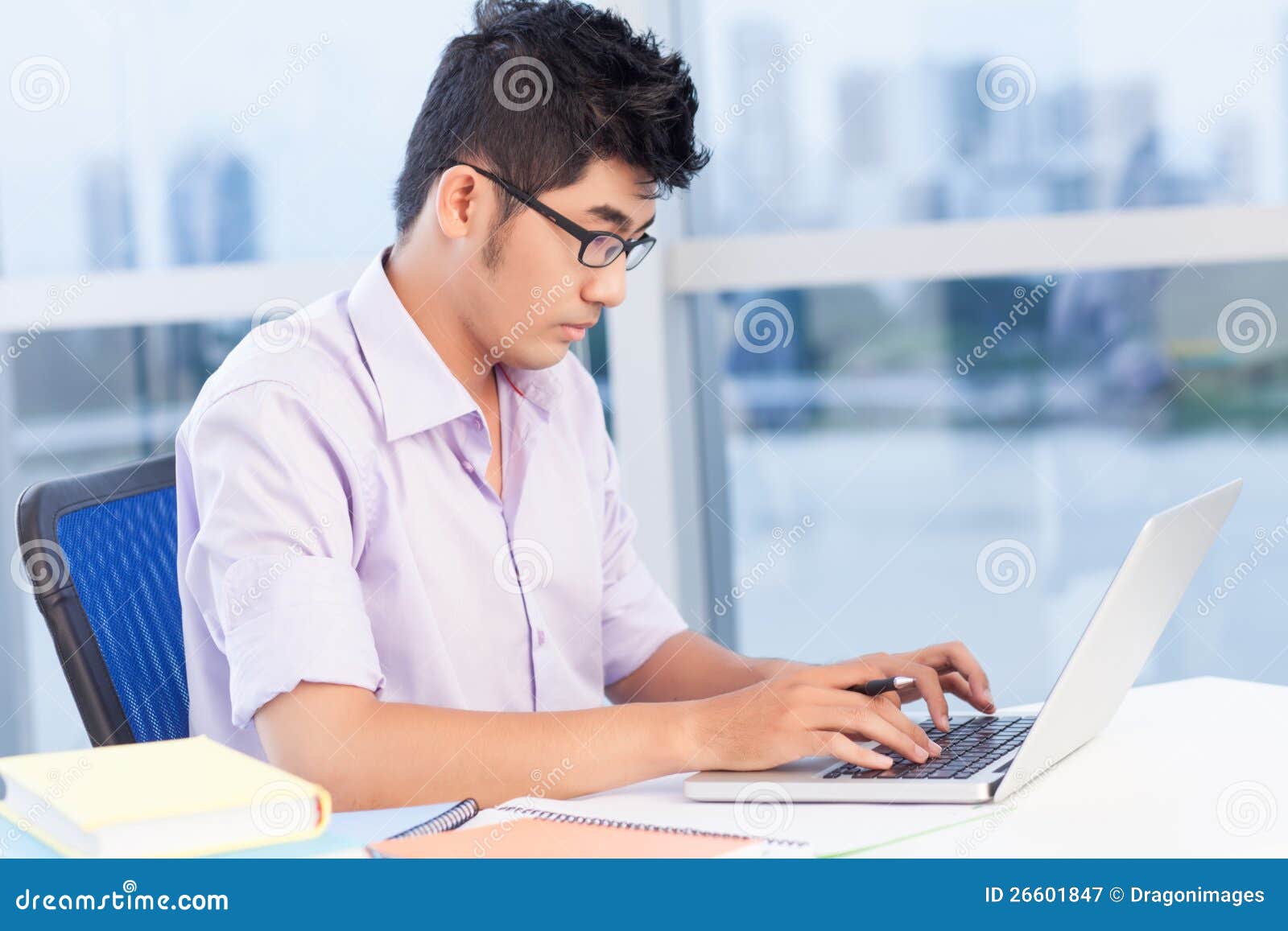 Working student stock image. Image of learning, person - 26601847