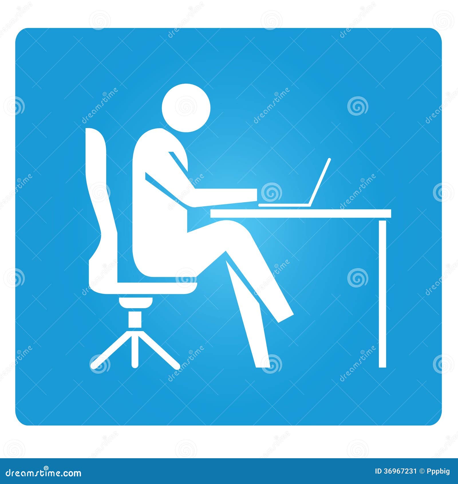 Working stock illustration. Illustration of director - 36967231