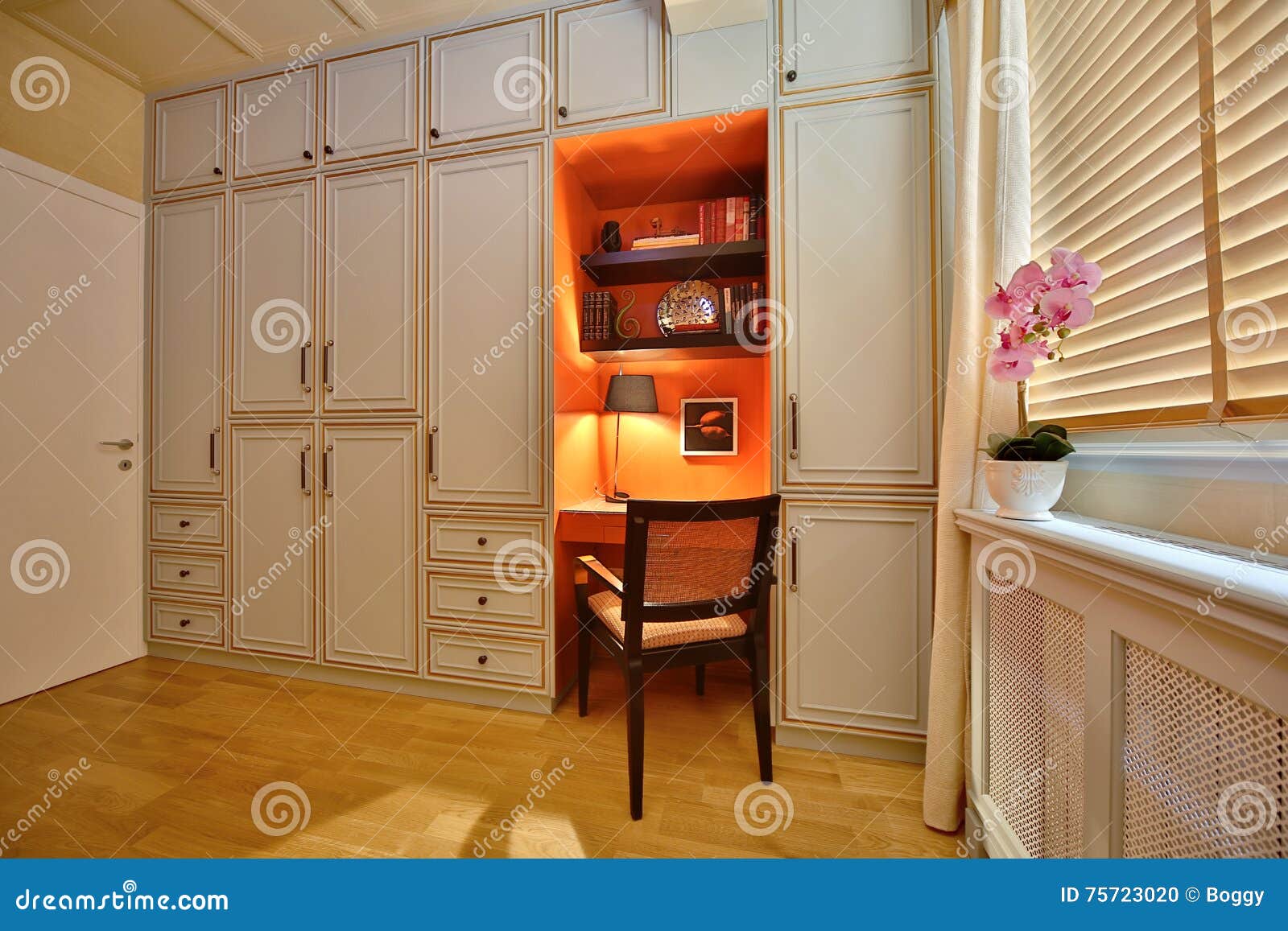 Working table in the room editorial image. Image of room - 75723020