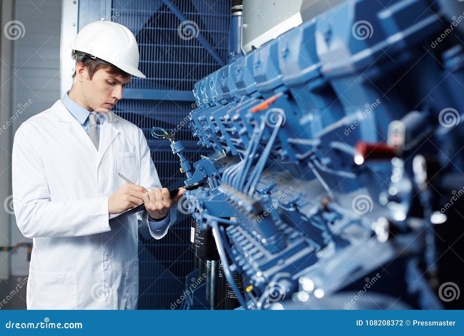 Working in technical lab stock photo. Image of miner - 108208372