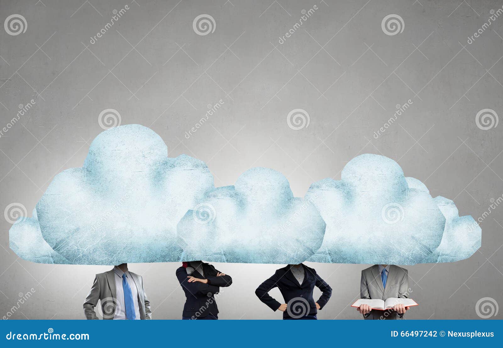 When Working and Thinking Together Stock Photo - Image of woman, white ...