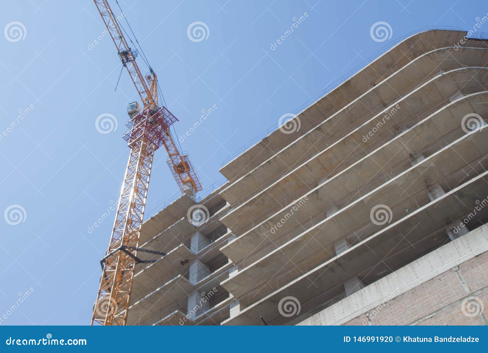 Working Time is Under Construction. Building Under Construction Stock ...