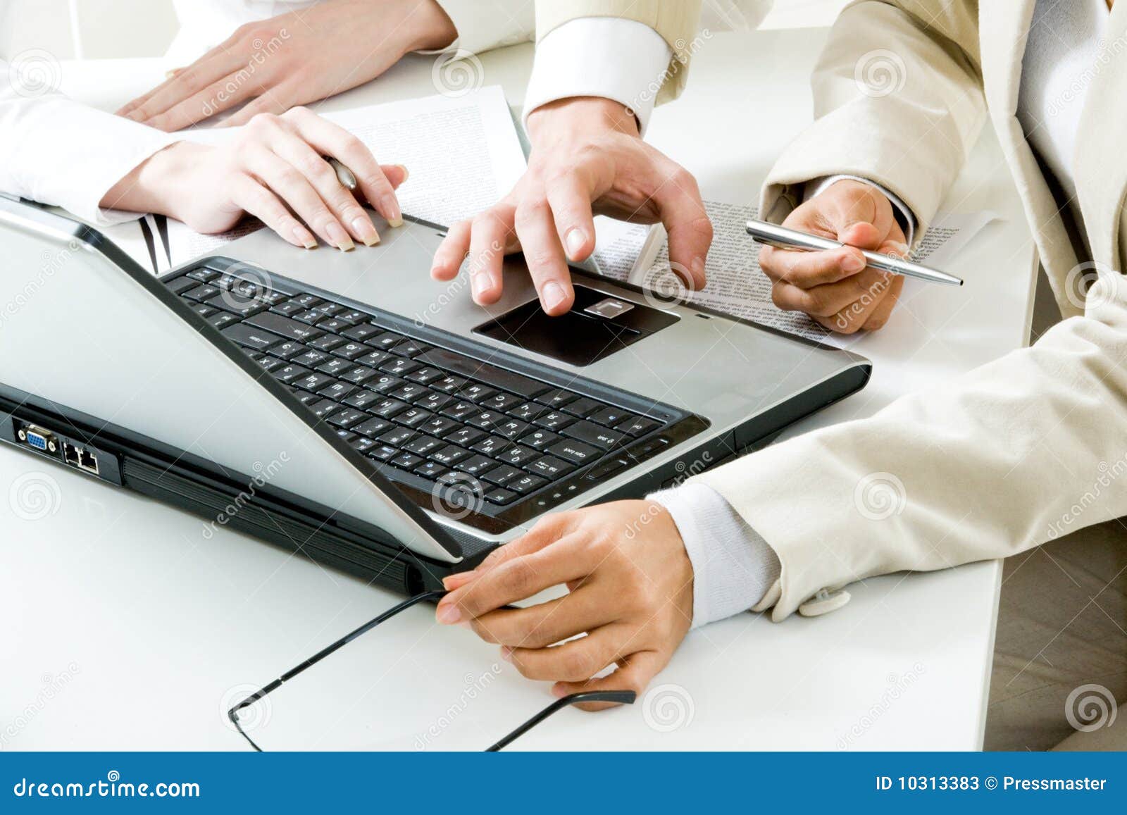 Working together stock image. Image of cooperation, holding - 10313383