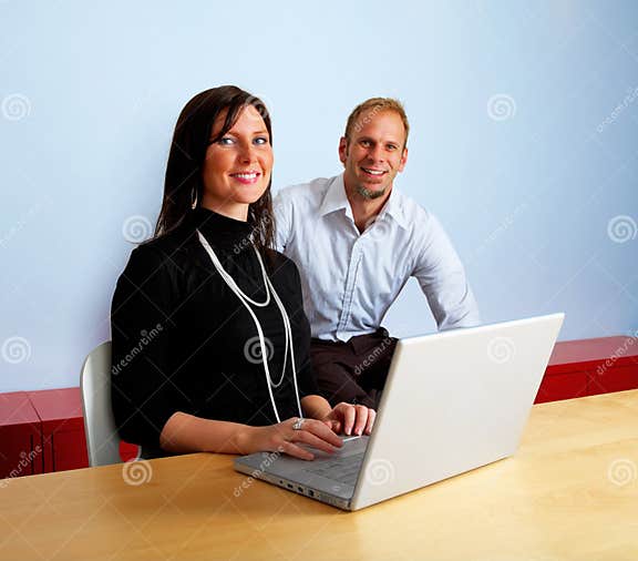 Working Together stock photo. Image of fashionable, girl - 1864986