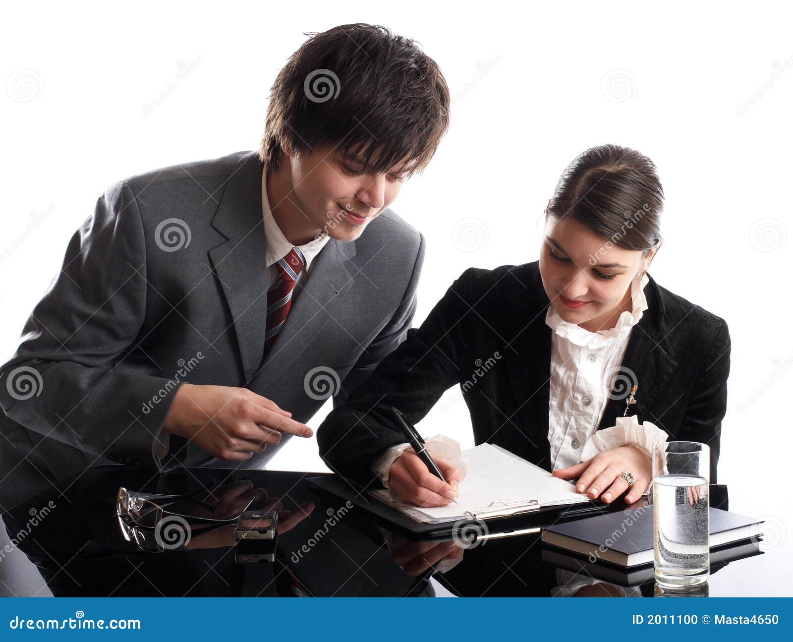Working Together stock photo. Image of businessteam, beautiful - 2011100
