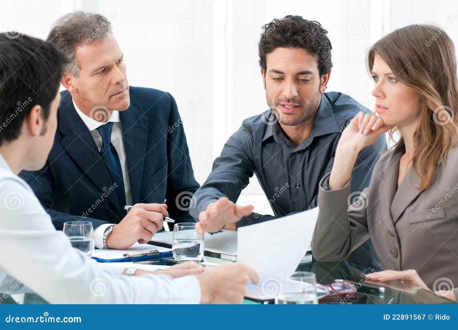 Working together stock image. Image of executive, meeting - 22891567