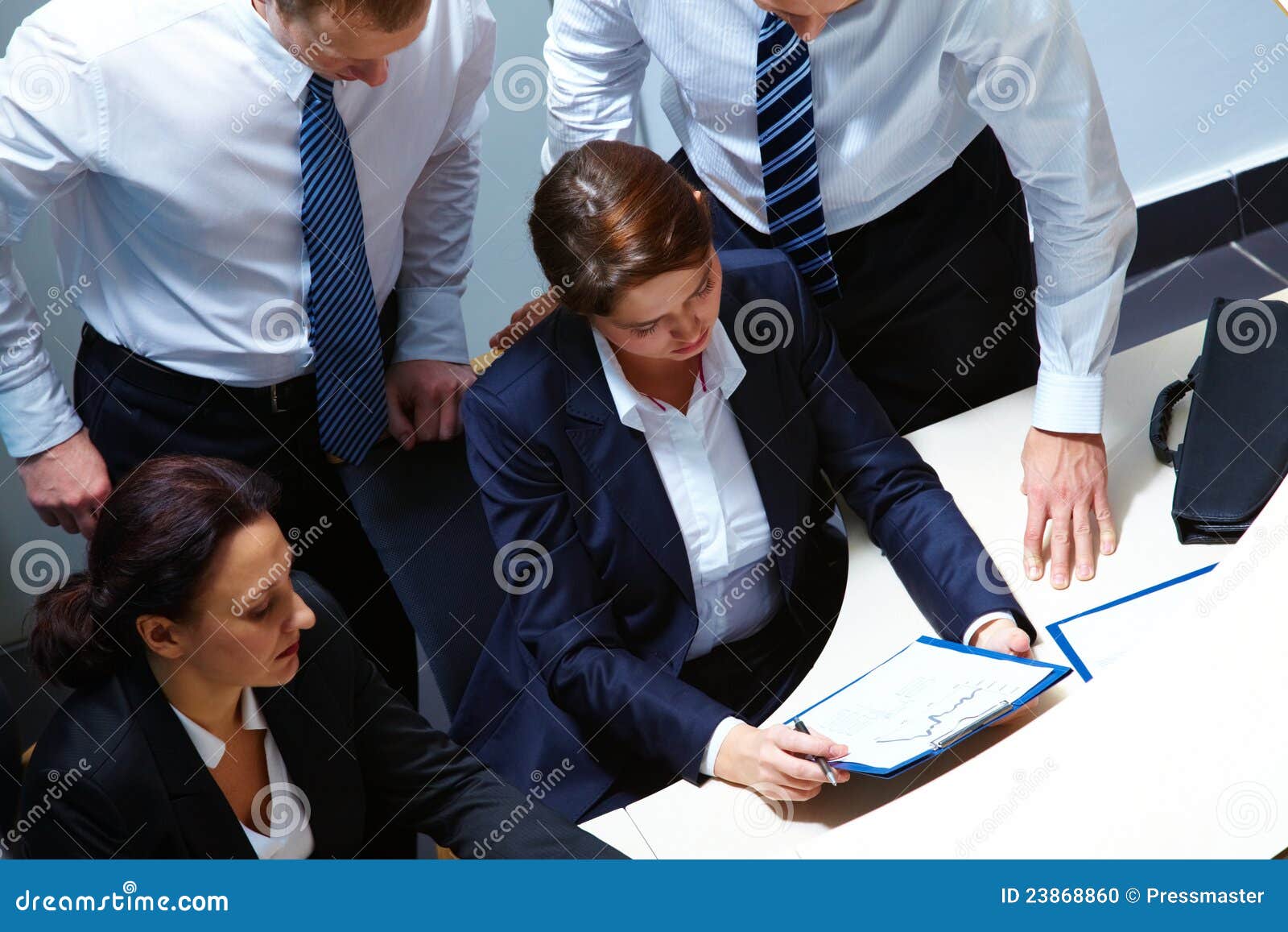 Working together stock photo. Image of office, executive - 23868860