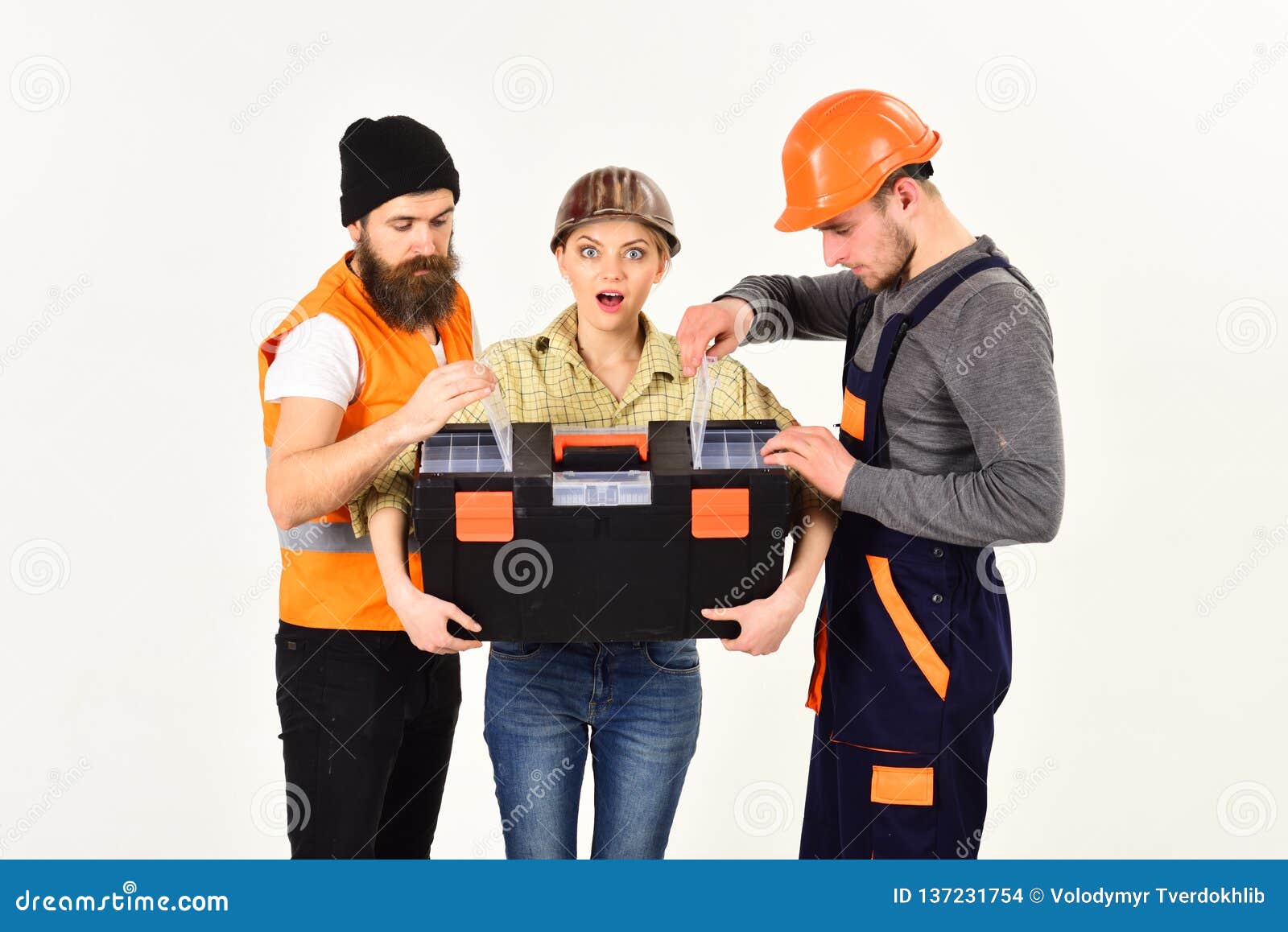 Working Together. Constructing Engineers or Architects. Construction ...