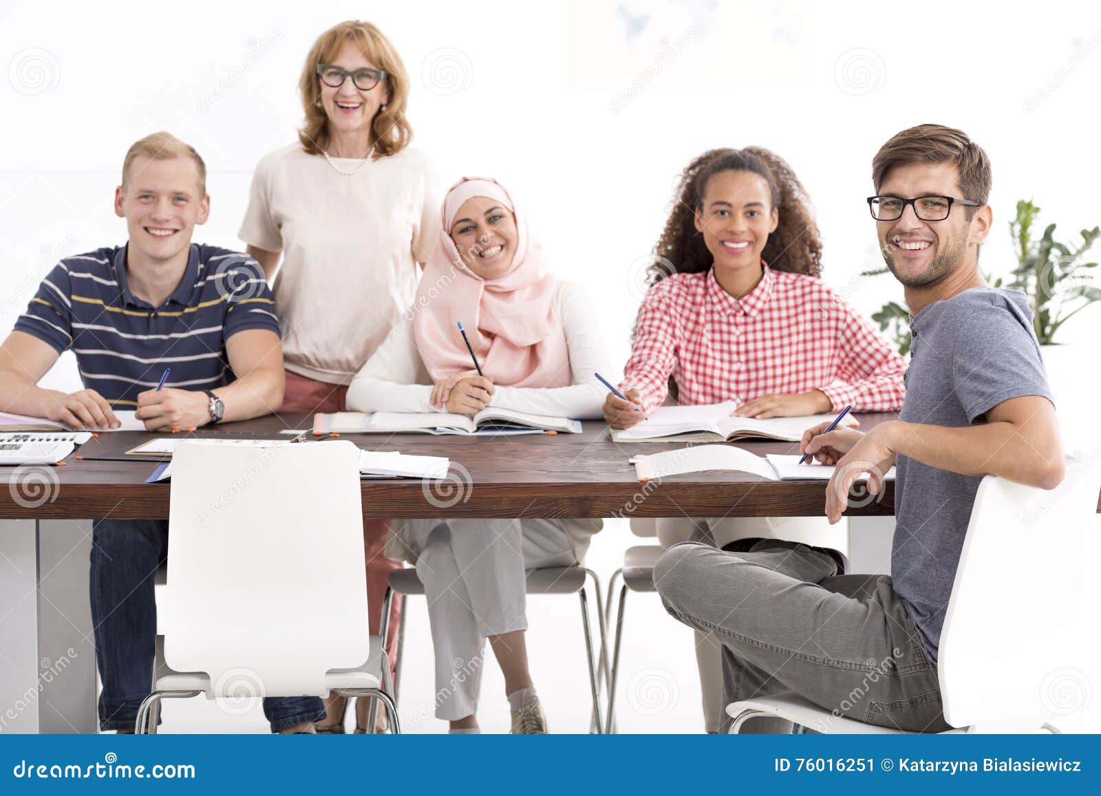 Working Together Despite Cultural Differences Stock Image - Image of ...