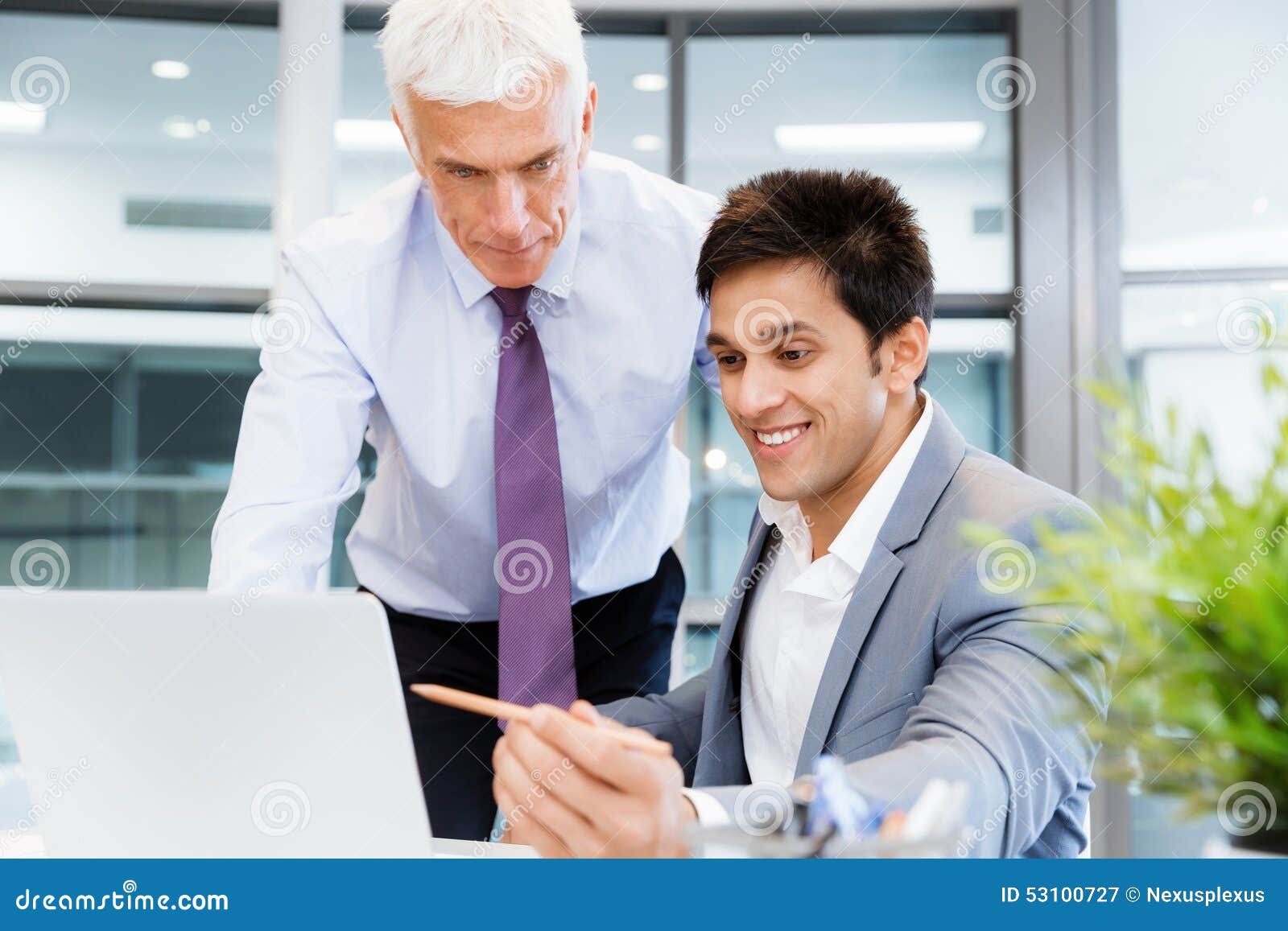 Working Together Effectively Stock Image - Image of male, business ...