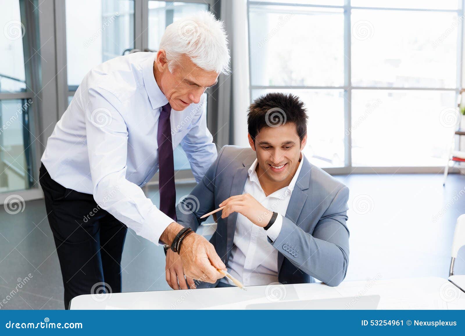Working Together Effectively Stock Image - Image of happy, explaining ...