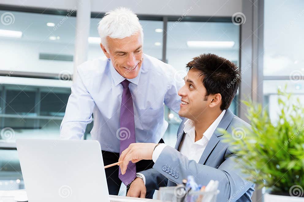 Working Together Effectively Stock Image - Image of person, male: 55053777