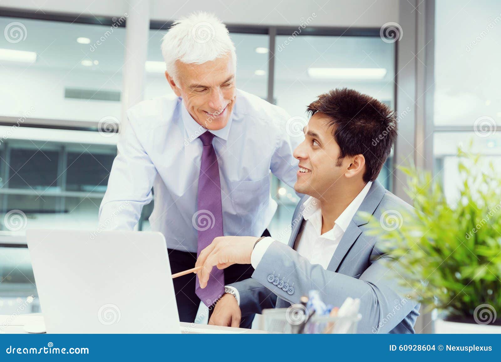 Working Together Effectively Stock Photo - Image of discussion, adult ...