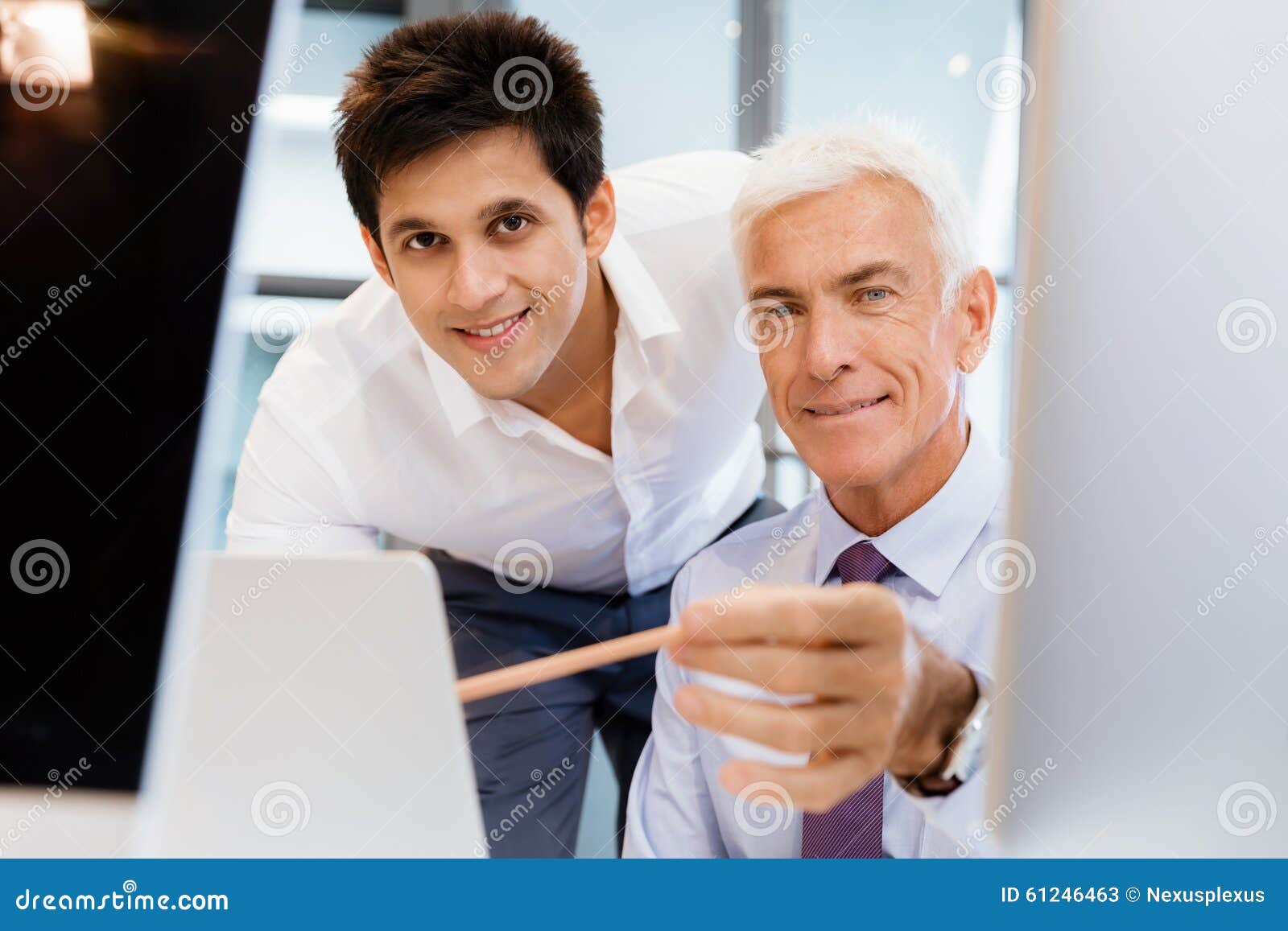 Working Together Effectively Stock Image - Image of concentration ...