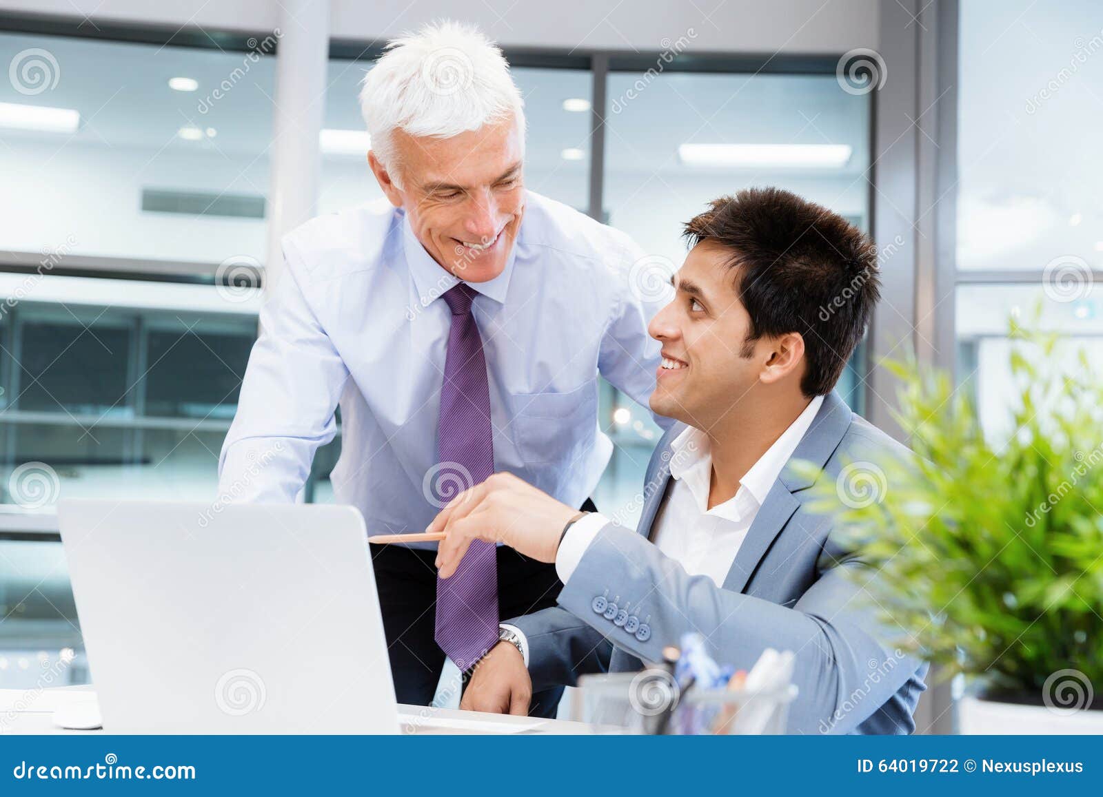 Working Together Effectively Stock Photo - Image of computer ...