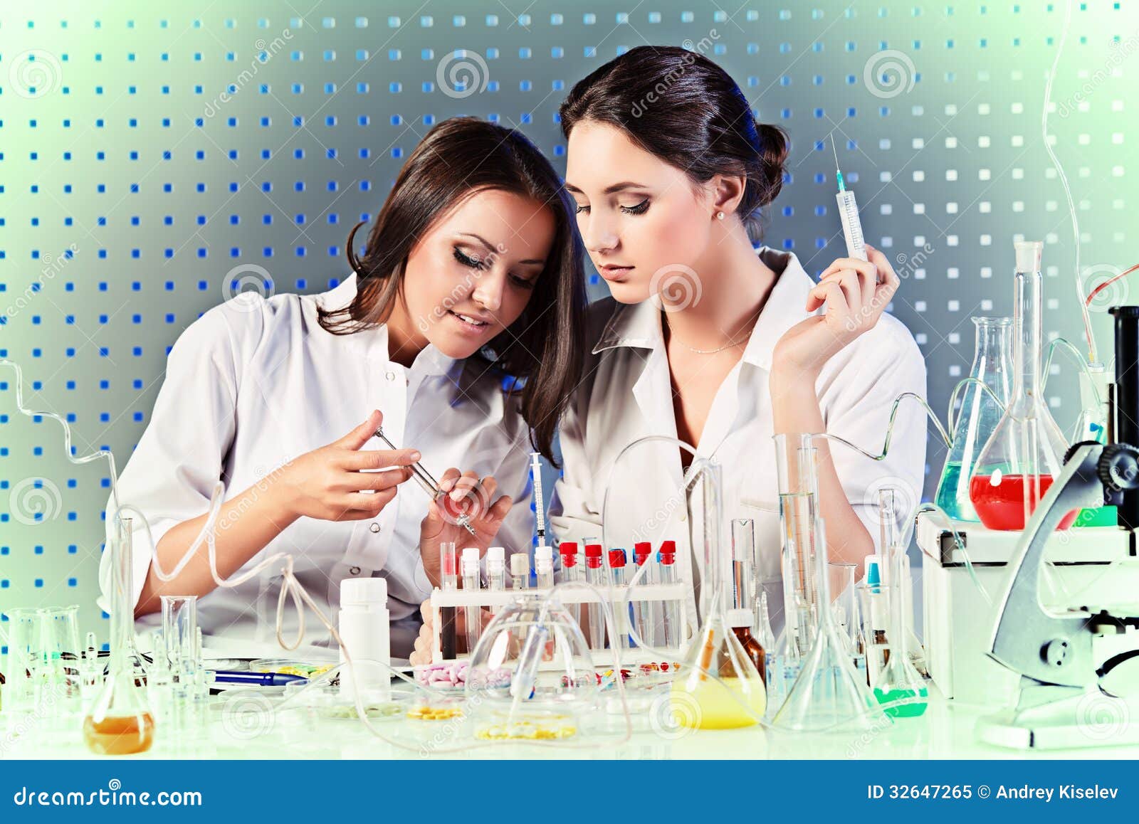 Working together stock image. Image of discover, female - 32647265
